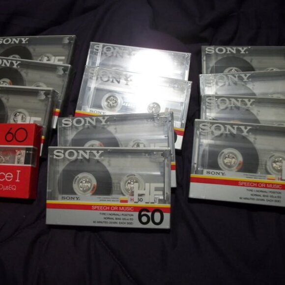 Media | Lot Of 116 Minute Sony Cd Tapes New Red One Not Included Item 4 ...